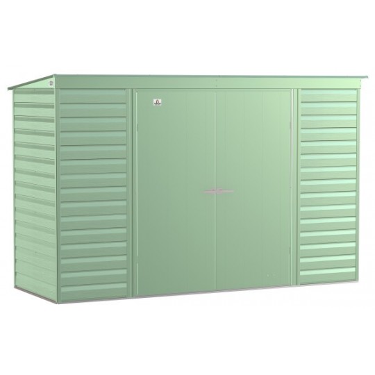 Arrow Select 10x4 Steel Storage Shed Kit - Sage Green (SCP104SG ...