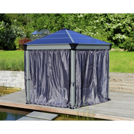 Palram - Canopia Roma Gazebo Privacy Curtains - 6 Piece (HG1057 ...